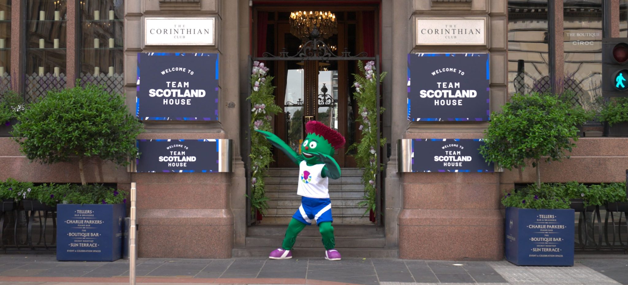 Scotland's Spikiest Supporter Is Back: Clyde Named as Team Scotland's ...